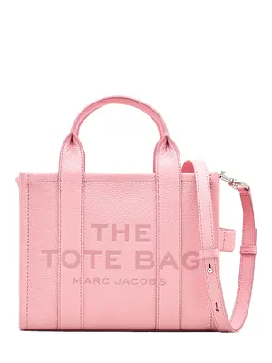 Marc Jacobs Marc Jacobs The Leather Small Tote Ribbon Pink/nickel