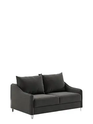LUONTO Ethos Full Xl Sleeper Loveseat - Chrome Oliver