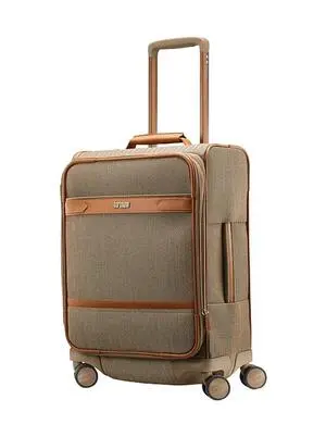 HARTMANN Herringbone Deluxe Domestic Carry On Expandable Spinner - Terracotta Herringbone