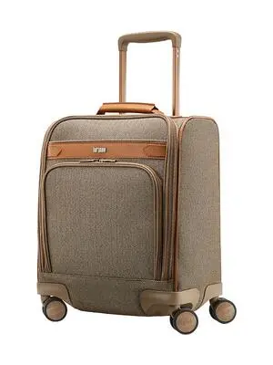 HARTMANN Herringbone Deluxe Underseat Carry On Spinner - Terracotta Herringbone