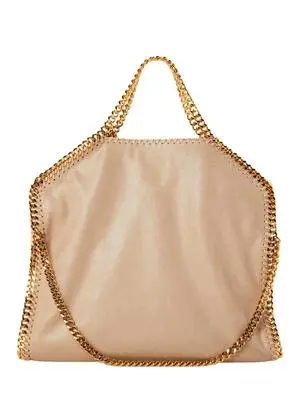Stella McCartney Stella McCartney Falabella Small Tote Buttercream/gold
