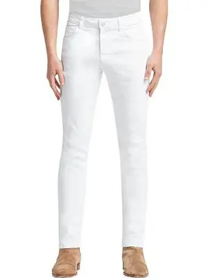 Monfrère MONFRERE Brando Slim Straight Jeans Blanc