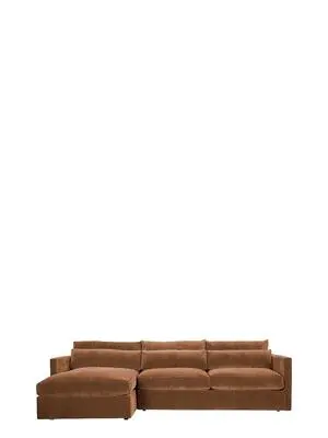 Bloomingdale'S Brea Sectional Sofa - Amici Ginger
