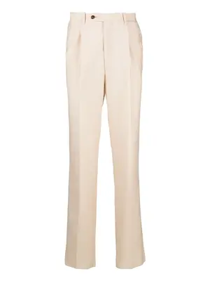Bally Pressed-crease Tailored Trousers - Neutrals