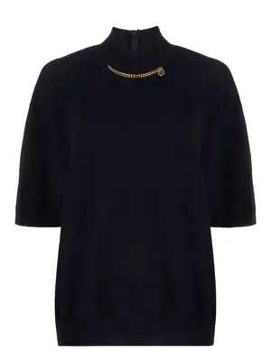 STELLA MCCARTNEY Stella McCartney Falabella High-Neck Blouse