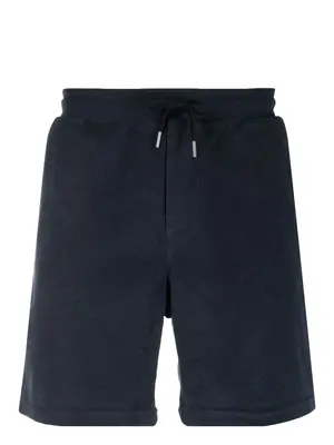Paul Smith Artist-stripe Towelling Shorts - Blue