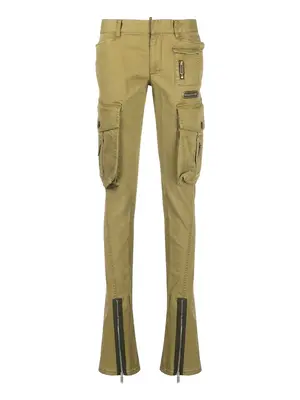 Dsquared2 Multi-pocket Skinny Jeans - Green