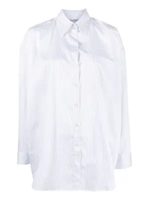 Acne Studios Striped Shirt - White