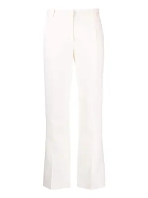 Valentino Garavani Tailored High-waisted Trousers - Neutrals