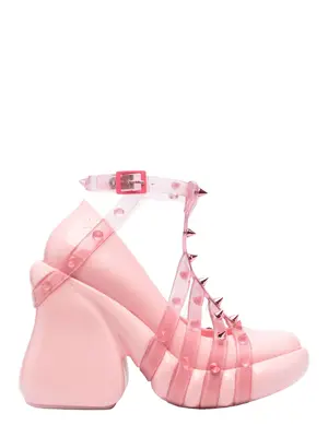 JEAN PAUL GAULTIER X Melissa Punk Love Platform Pumps - Pink