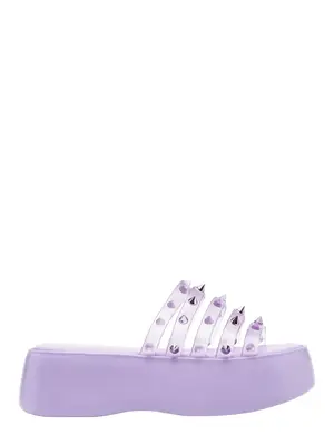 Jean Paul Gaultier X Melissa Platform Slides - Purple