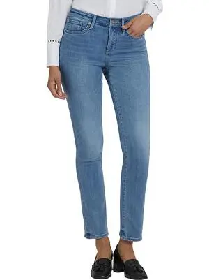 NYDJ Slim Leg Denim Jeans - Bastille Sea
