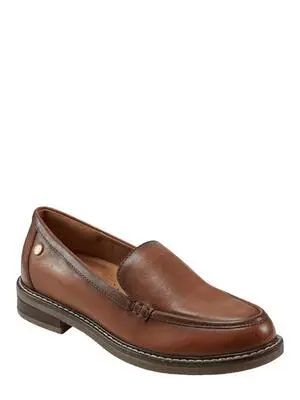 Easy Spirit Jaylin Leather Loafer - Brown