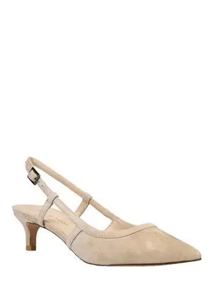 Pelle Moda Deena Slingback Pump - Mushroom