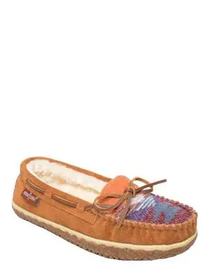 Minnetonka Tilia Slipper - Brown Multi