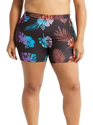 TOMBOYX TomboyX 4.5-inch Swim Shorts Tropadelic
