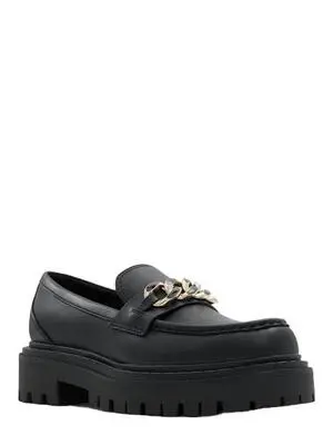 Aldo Brixtonn Platform Loafer - Black