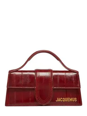 Jacquemus Le Bambino Patent Top-handle Bag - Red