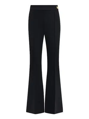CALLAS MILANO Lola Cropped Flared Trousers - Black