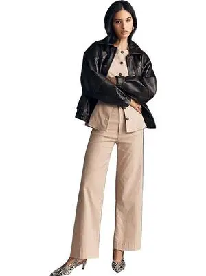 Maeve The Colette Full-Length Pants Froth