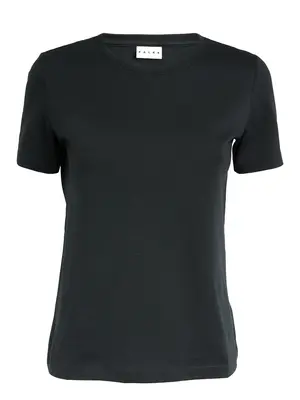 Falke Cotton T-shirt - Black