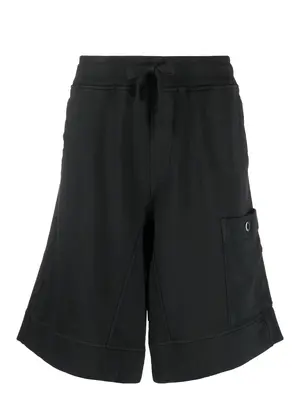 TEN C Drawstring-waist Shorts - Black