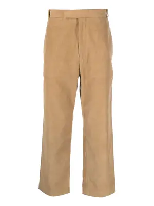 Thom Browne Corduroy Cropped Trousers - Brown
