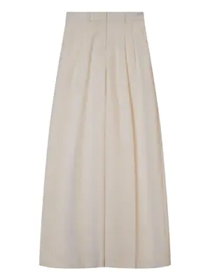 SIMKHAI Simkhai Sanaz Pleated Palazzo Pants