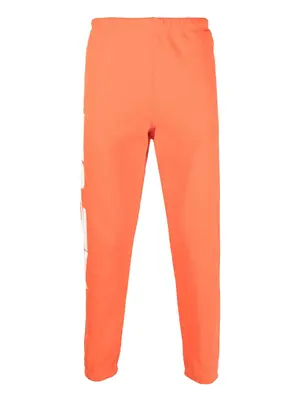 Heron Preston Hpny-print Tapered Track Pants - Orange