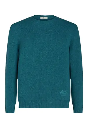 Etro Long-sleeve Cashmere Jumper - Blue
