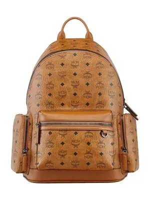 Mcm Stark Backpack In Visetos - One-color