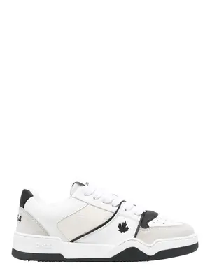 Dsquared2 Panelled Lace-up Sneakers - White