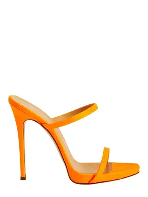 GIUSEPPE ZANOTTI 120mm Darsey Sandals - Orange