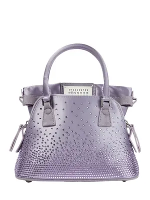 MAISON MARGIELA 5ac Classique Micro Shoulder Bag - Purple