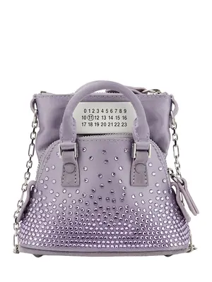 MAISON MARGIELA 5ac Classique Baby Shoulder Bag - Purple