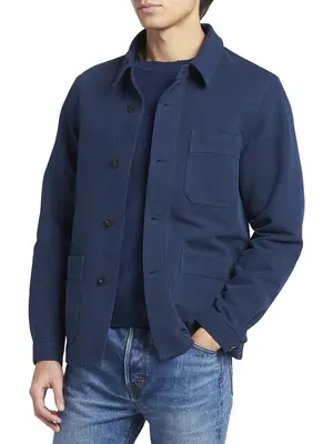TOM FORD Twill Chore Jacket - French Blue