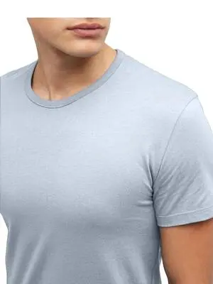 Paul Smith Apos;s Cotton Crewneck T-shirt - Light Blue