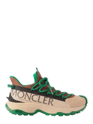 Moncler Trailgrip Lite2 Logo-print Sneakers - Brown