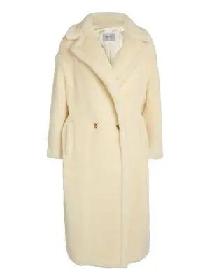Max Mara Teddy Bear Icon Coat - White