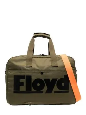FLOYD Logo-print Zipped Holdall - Green