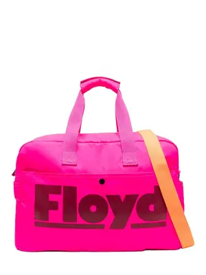 FLOYD Logo-print Zipped Holdall - Pink
