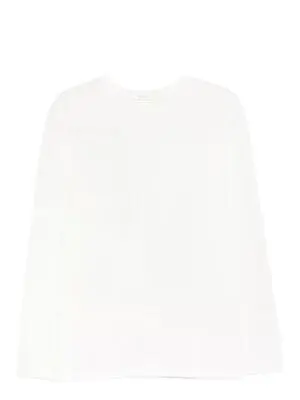 THE ROW Leon Long-sleeve T-shirt - White
