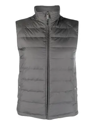 Thom Browne 4-bar Stripe Padded Gilet - Grey