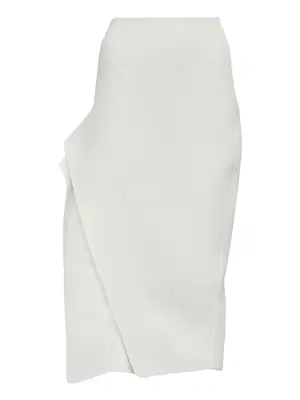 Maticevski Narrate Crêpe Pencil Skirt - White
