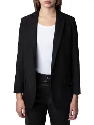 Zadig&Voltaire Viva Rock Strass Blazer - Noir