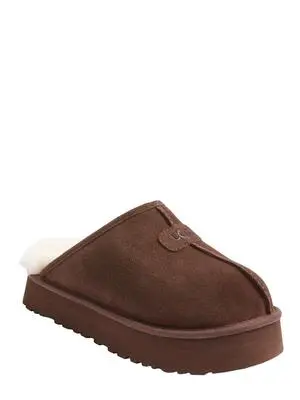 UGG UGG(r) Discoquette Slide Slipper Burnt Cedar/natural
