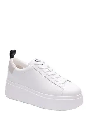 Ash Ash Maya Platform Sneaker White/egg/black