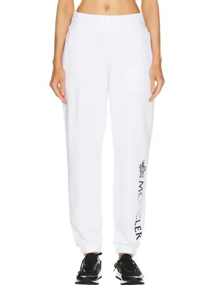 Moncler Logo Degrade Jogger - White