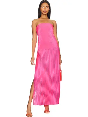 Nbd Anita Maxi Dress - Bright Pink