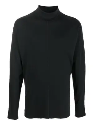 MAISON MARGIELA Roll-neck Ribbed-knit Jumper - Grey